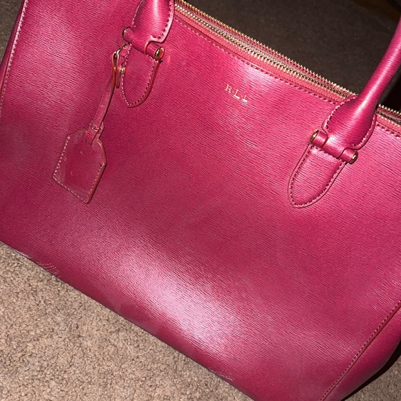 Ralph Lauren | Bags | Ralph Lauren Red Purse | Poshmark